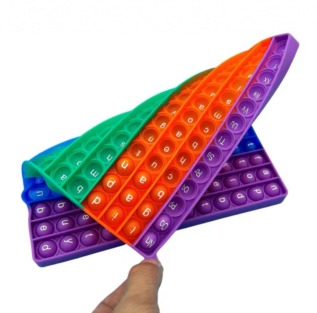Ranzah Educational CVC 104 Word Pop fidget toy ABC Letters Alphabets ...
